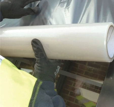 Glass & Window Protector Film CLEAR | Temporary Protection – Platinum ...