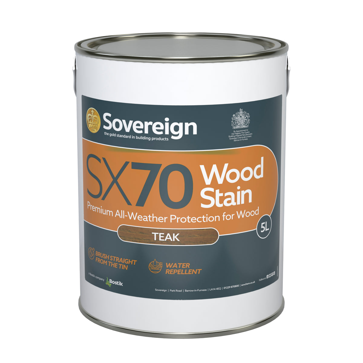Sovereign SX70 Solvent Based Wood Stain | Wide Colour Range – Platinum ...
